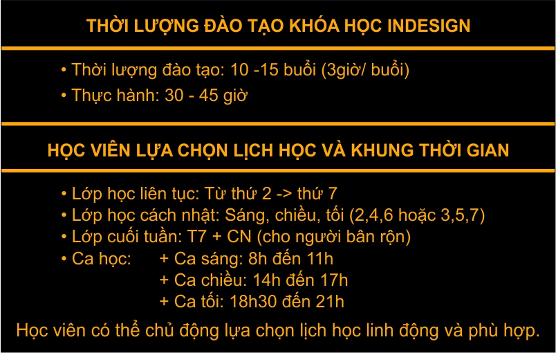 Học thiết kế dàn trang indesign tại Hà Nội designtech dàn trang